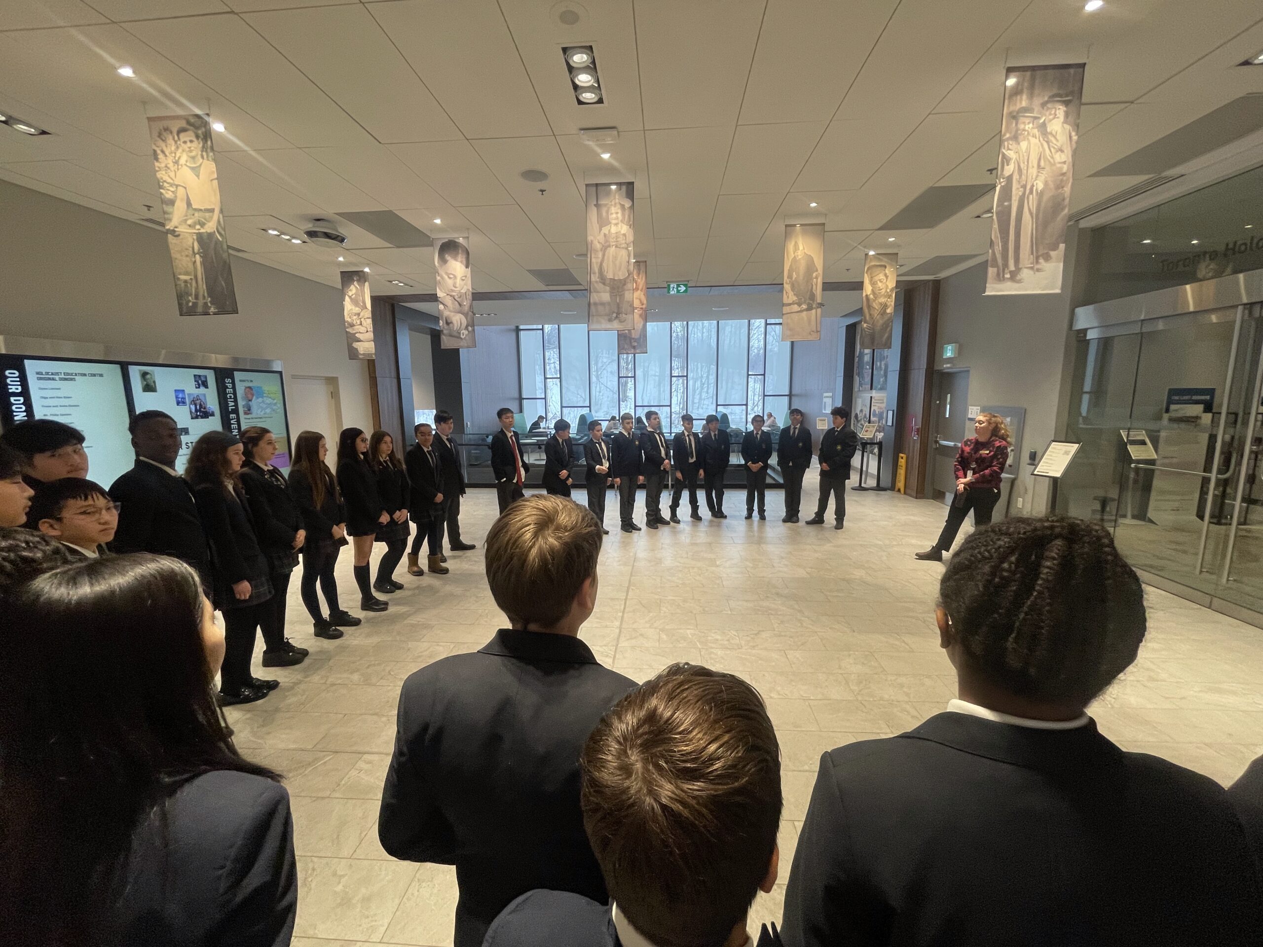 Reflecting on History: Middle School Visit to the Toronto Holocaust Museum